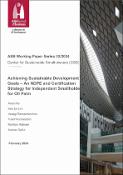 Achieving Sustainable Development Goals – An NDPE and Certification ...